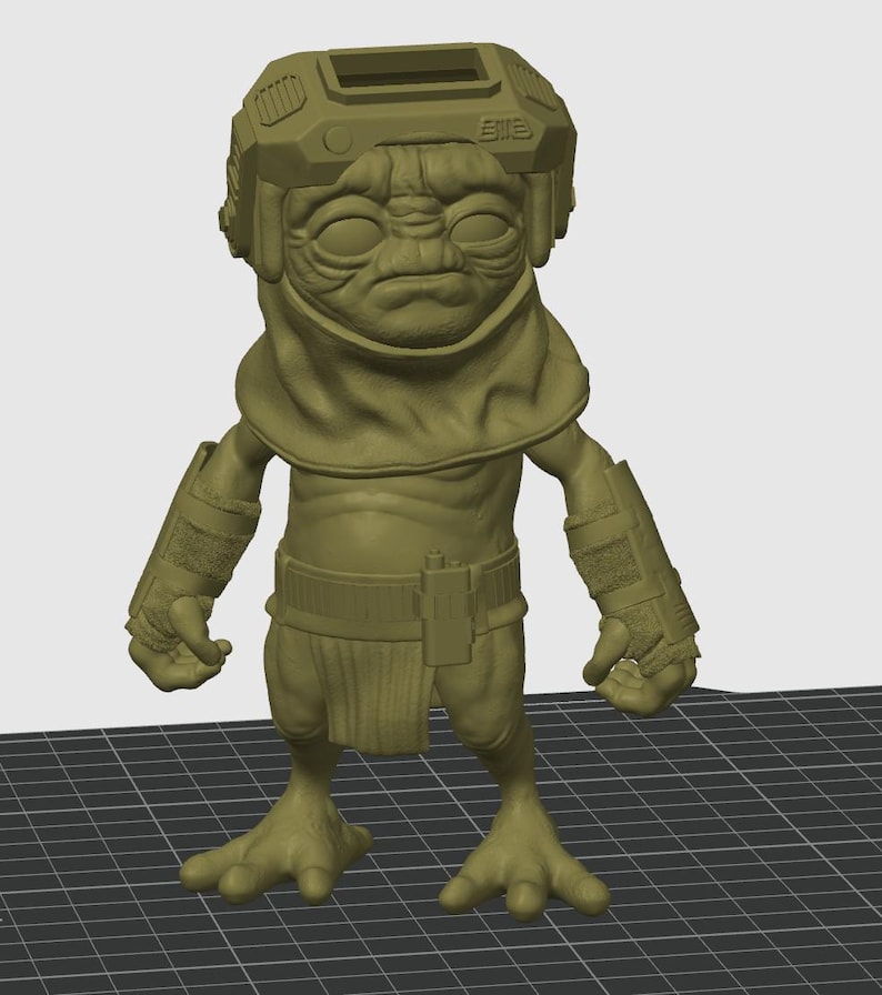 Weird Combo - Mushu - Babu Frik - Martian Marvin - Stl Files Only - Etsy