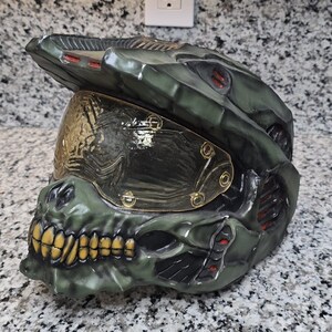 HALO Zombie Helmet - Master Chief Cosplay - Hight Quality With 2 Visors ...