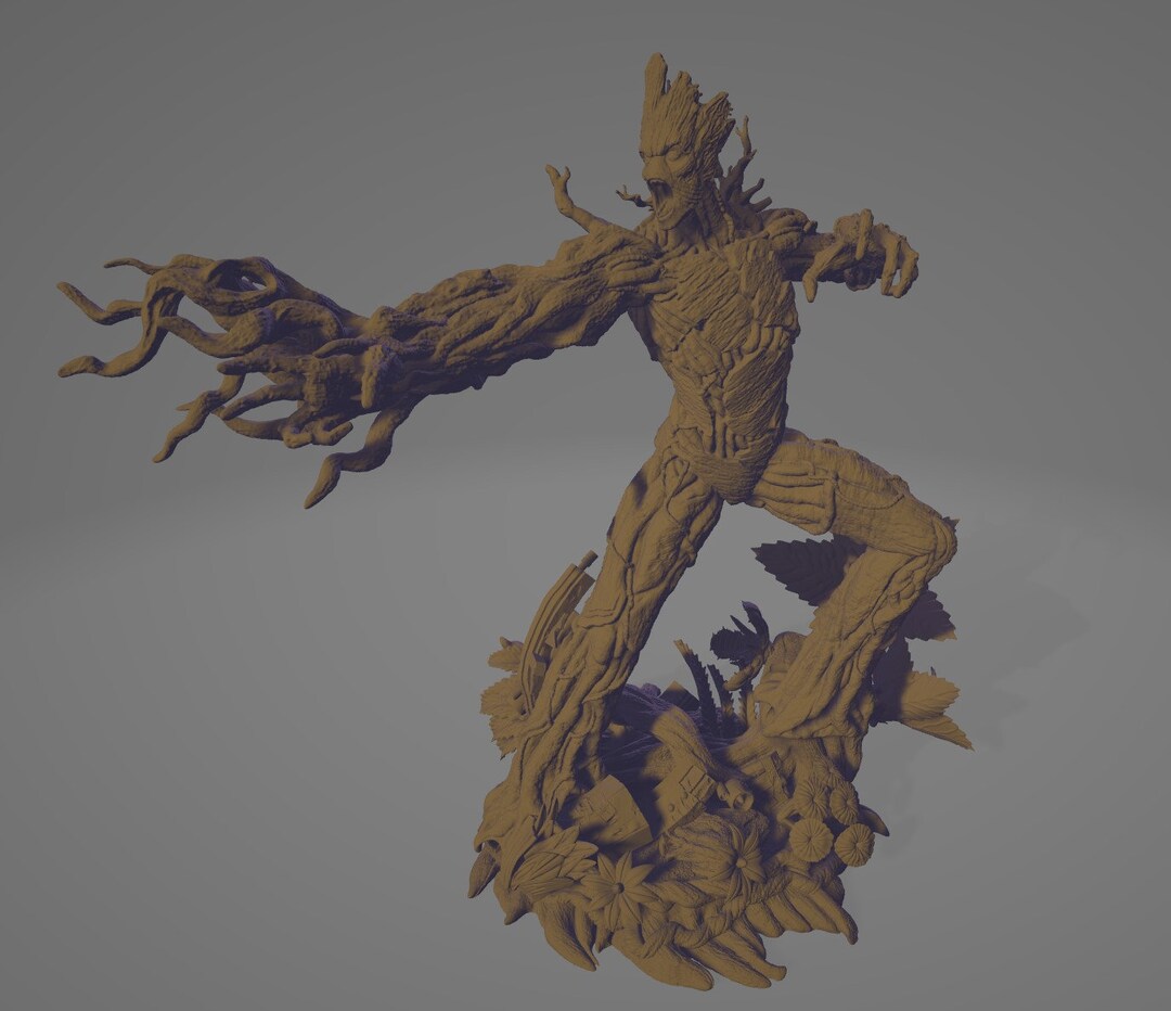 Groot Stl File - Etsy