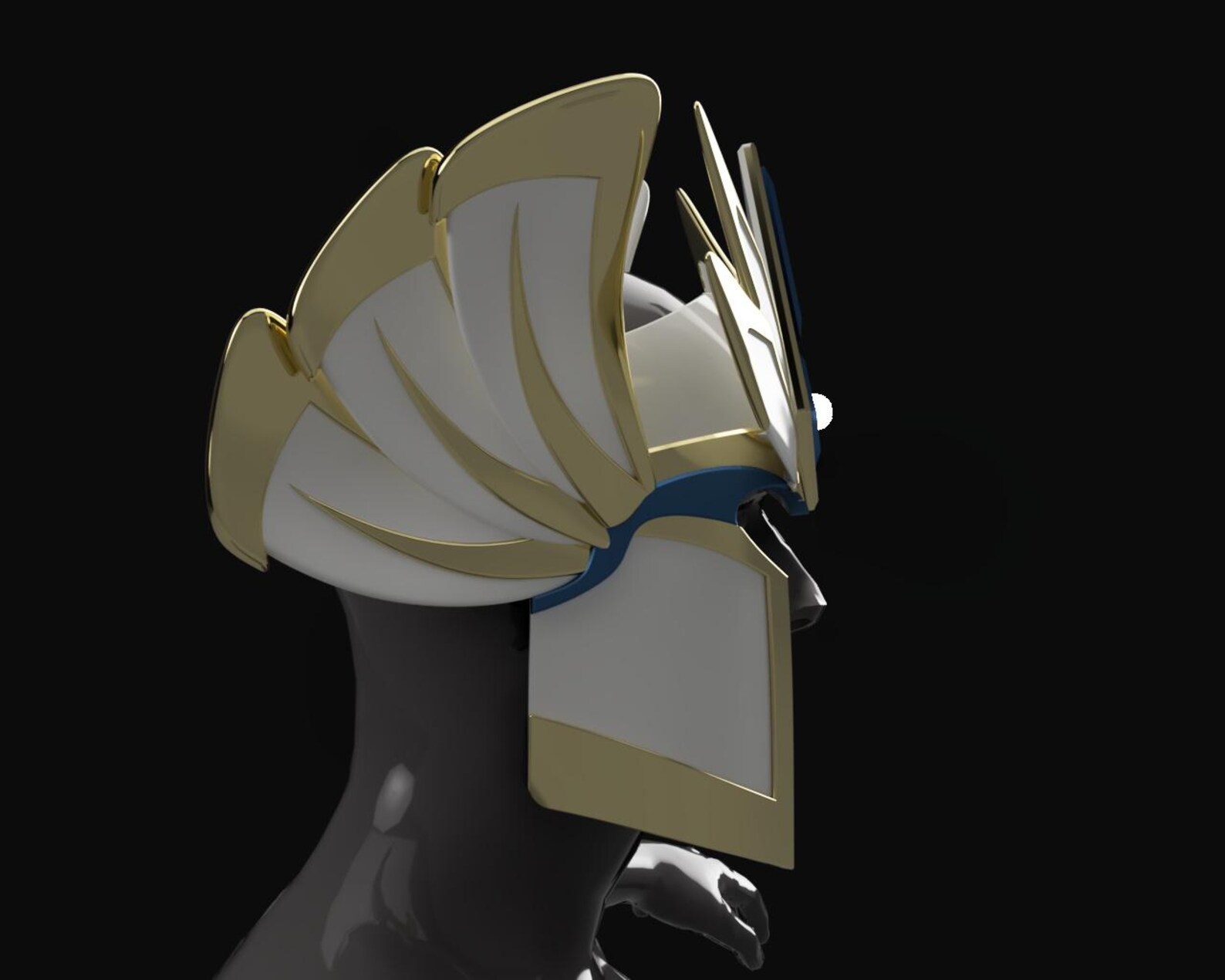 Caballeros Del Zodiaco - Zeus Helmet - STL File Only - ( Knights of the ...