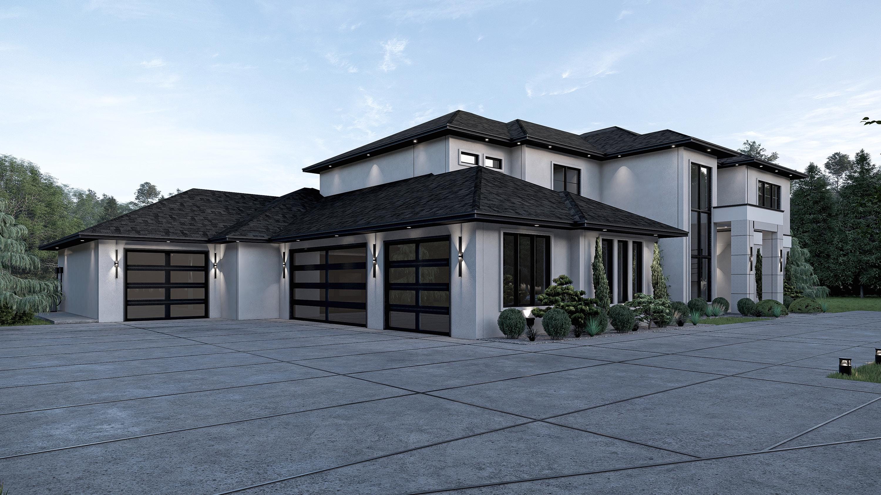 Modern House Stl Digital File. 3D Model of the House - Etsy