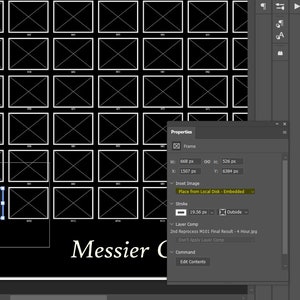 Create Your Own Messier Catalog Photoshop Template - Etsy