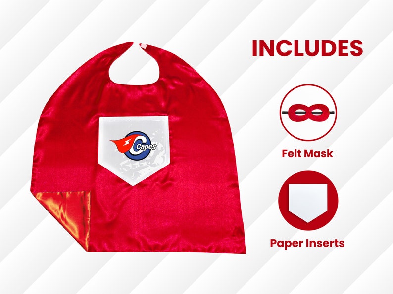 Superhero Cape and Mask for Kids, DIY Children Capes, Superhero Party ...
