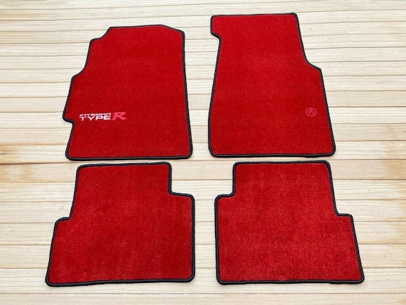 For Honda Acura Integra DC2 Type R Coupe Floor Mats Carpet RED - Etsy