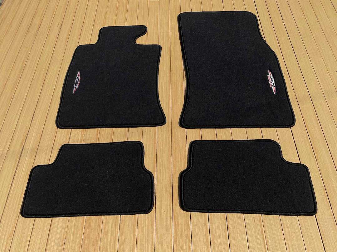 NEW! Carpet Floor Mats Black Mini Cooper R56 / R57 Cooper S 2006-2013 ...