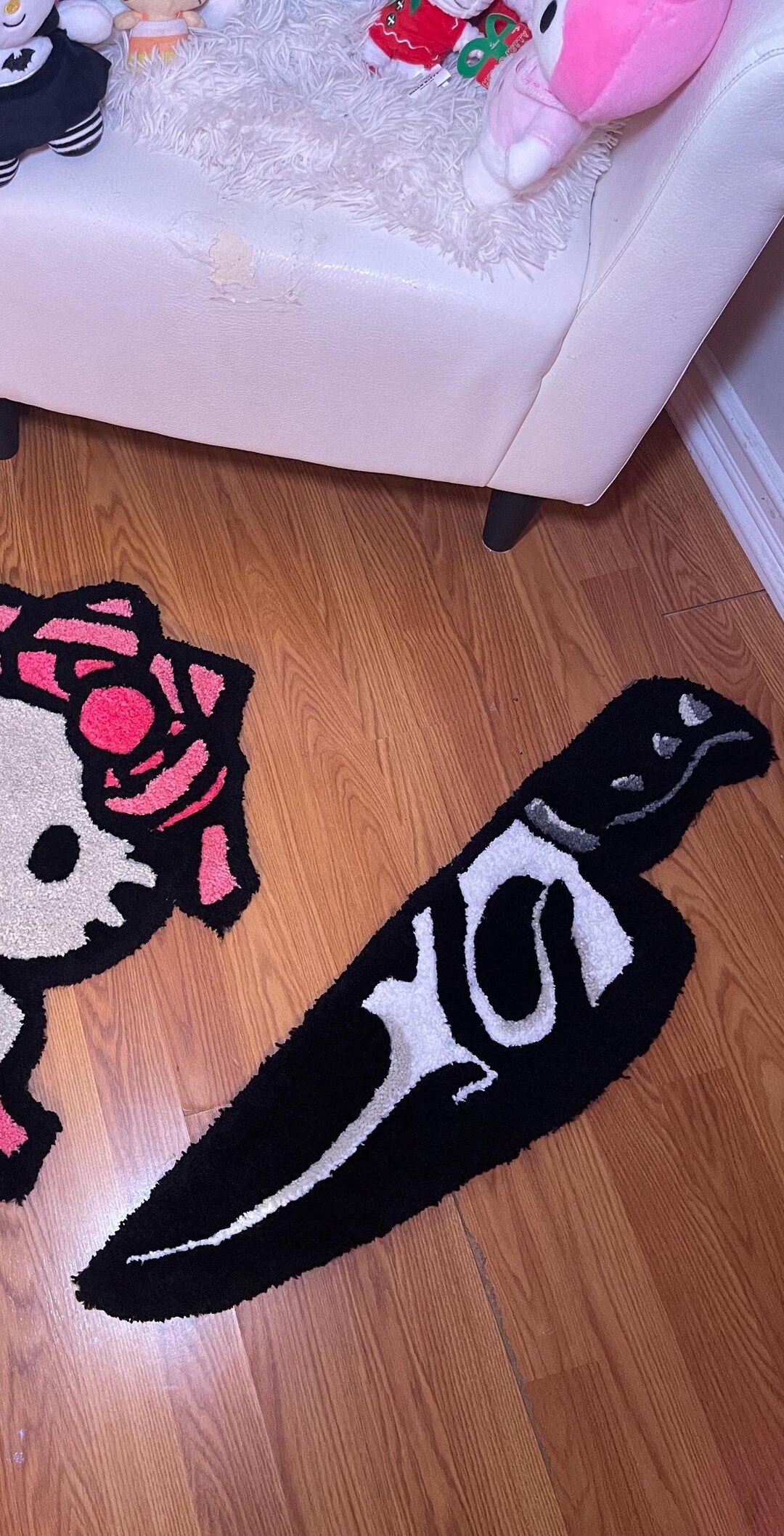 Halloween Rug Spooky Rug Custom Rug Kitty Rug Cat Rug Tufted Rug - Etsy