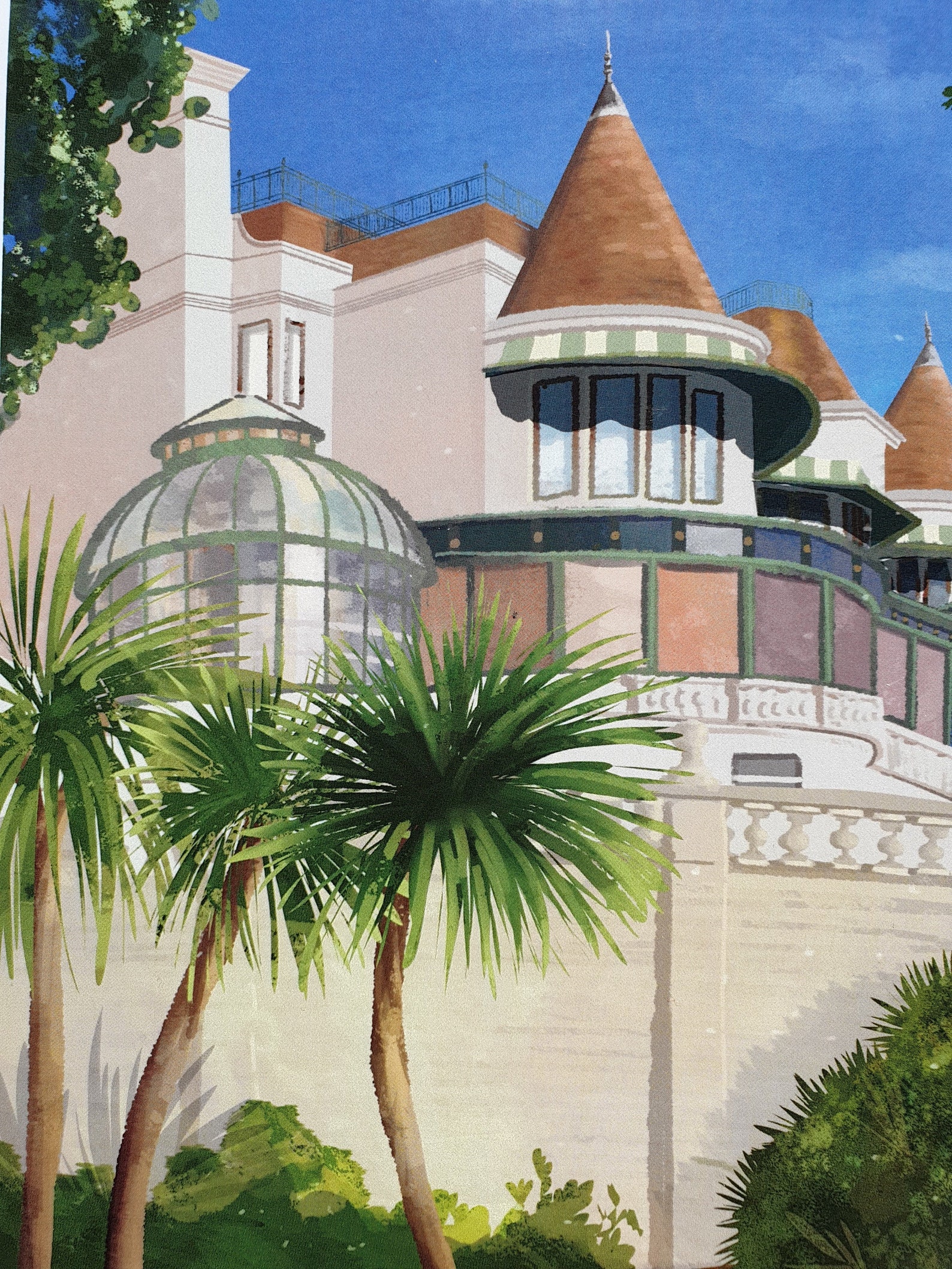 Russell-cotes Museum Art Print – Bournemouth Dorset Illustration - Etsy