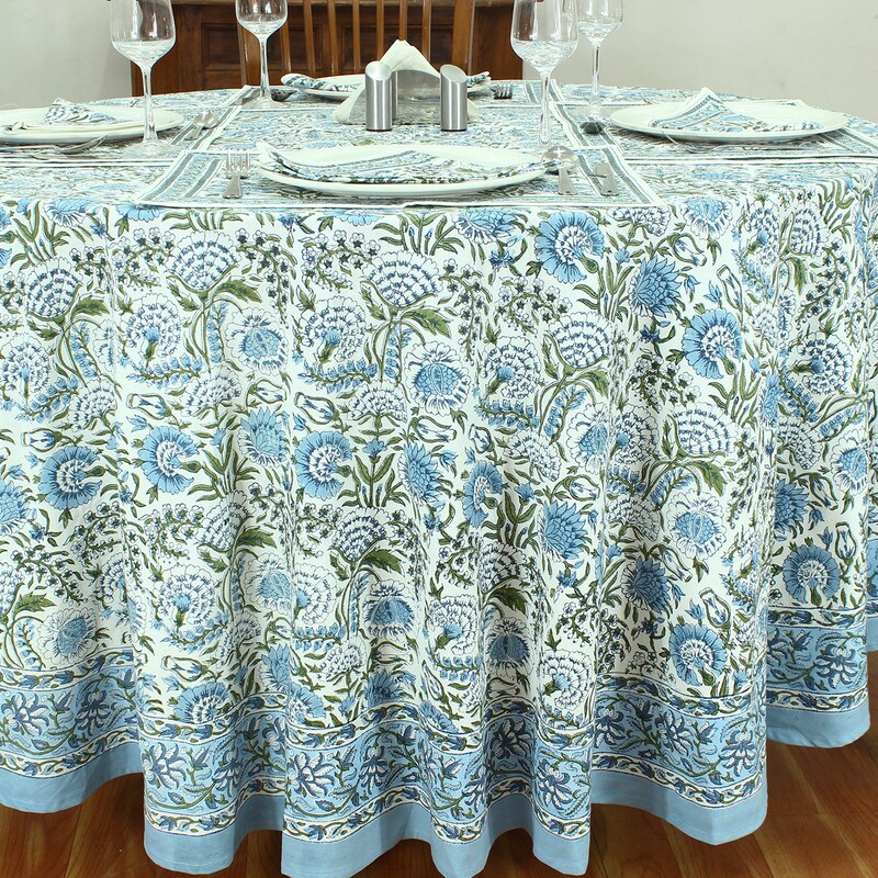 Round Table Cloth - Etsy