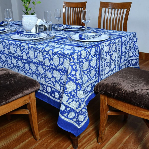 Block Print Tablecloth - Etsy