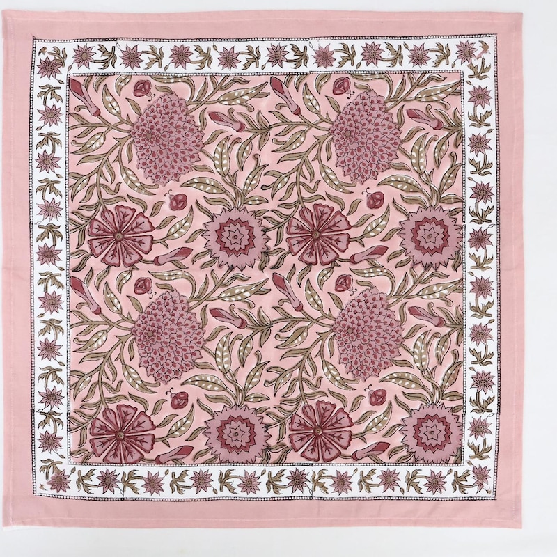 Block Print Napkins - Etsy