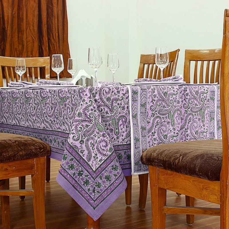 Purple Tablecloth - Etsy