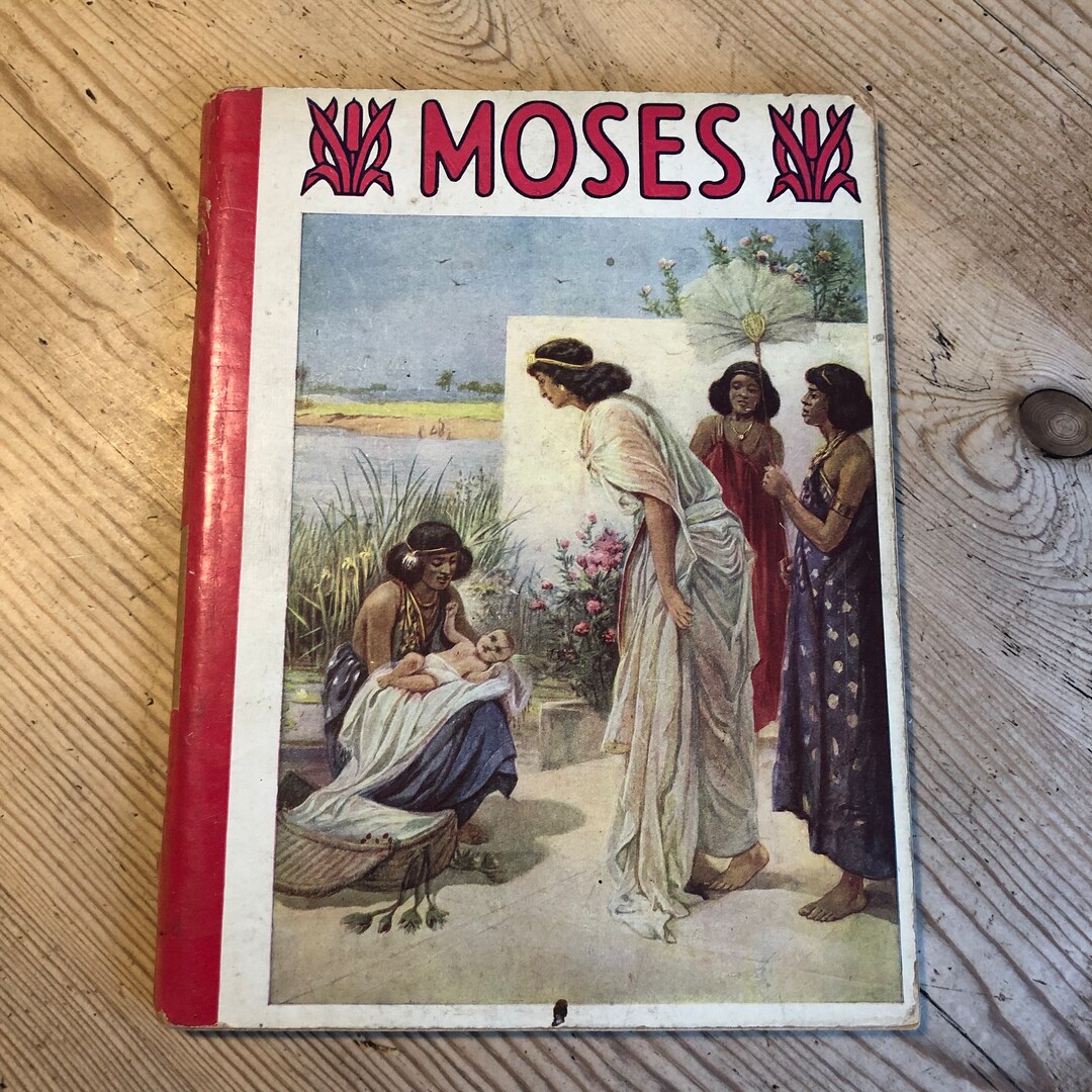 Vintage Moses Children's Bible Story - Etsy