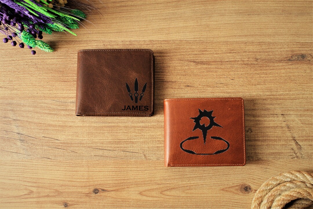 Valorant Wallet, Handwriting Engraved Custom Mens Wallet - Etsy