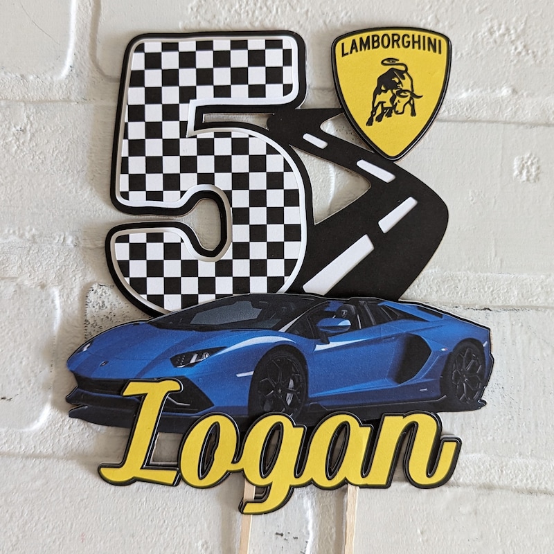 Lamborghini Cake - Etsy