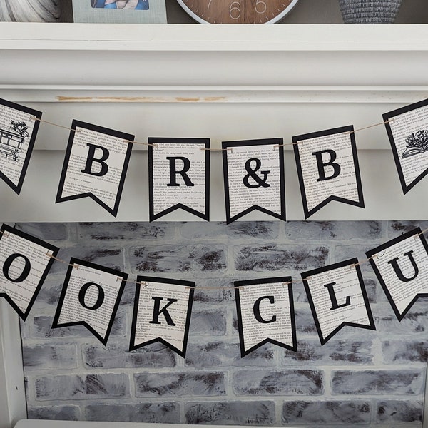 Book Banner - Etsy