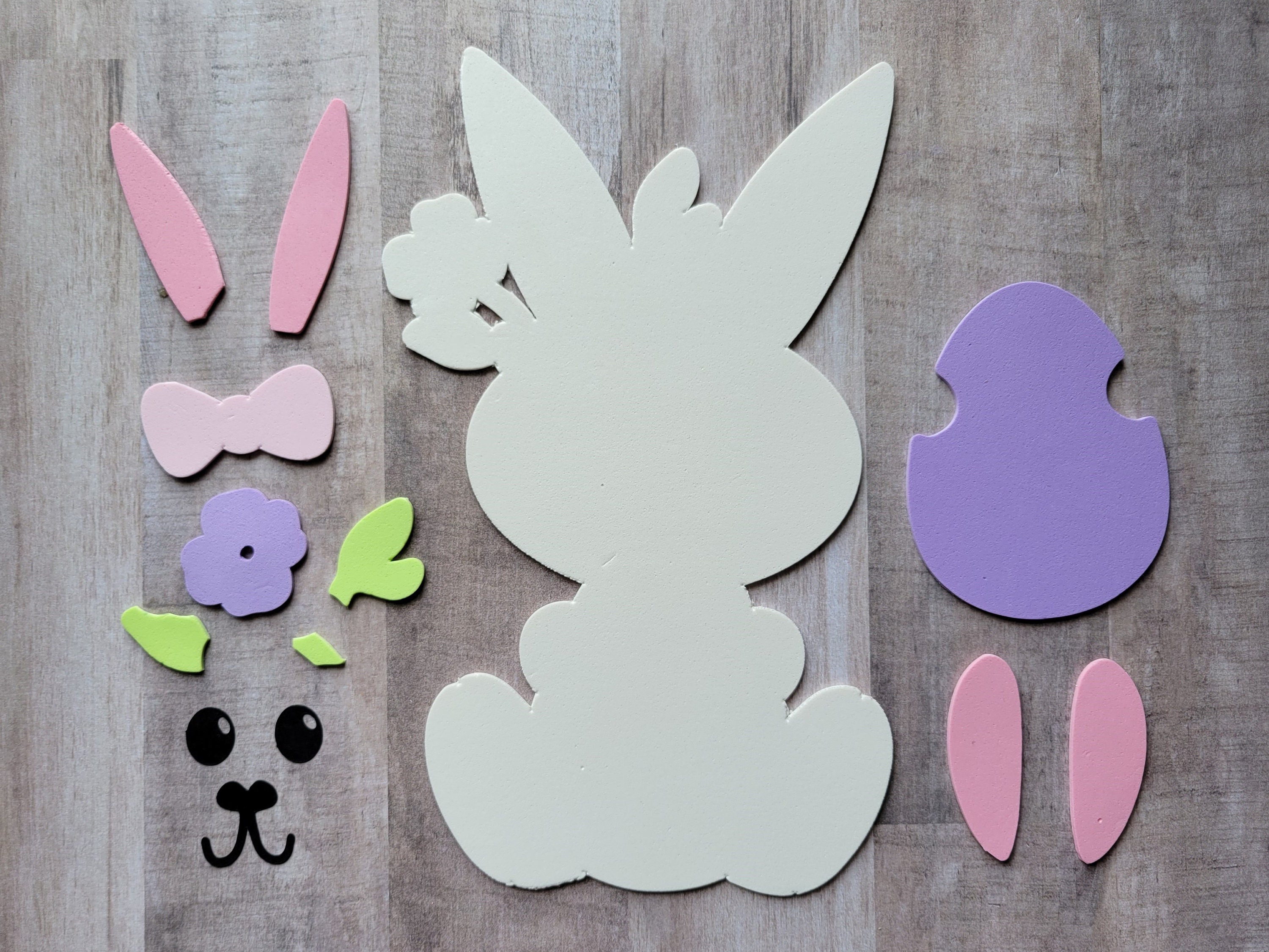 Easter Bunny Craft Kit Kids DIY Craft Easter Activity for | Etsy