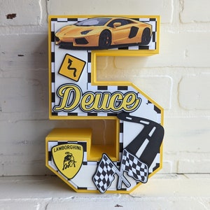Race Car Birthday Party Decoration | Boys Sports Car Birthday ...