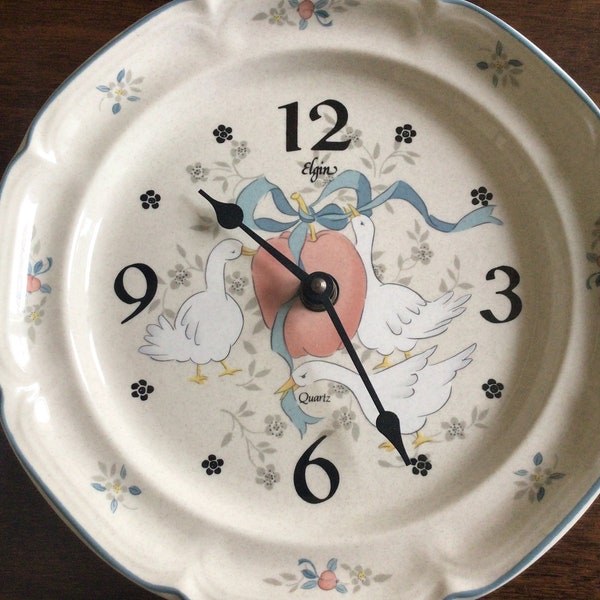 Elgin Wall Clock - Etsy