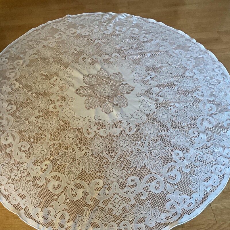 Lace Tablecloth - Etsy