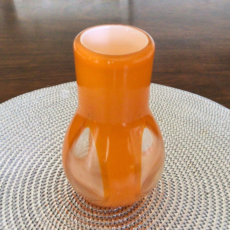 Orange Vases - Etsy