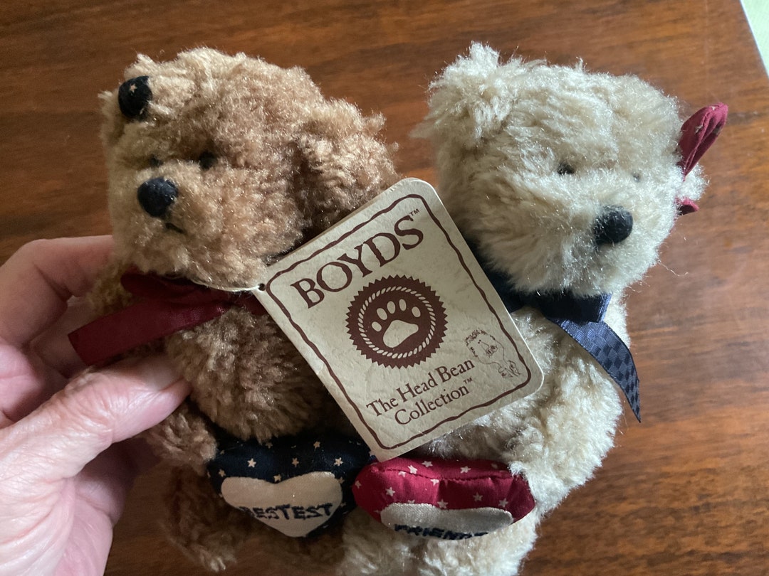 Boyds Genuine Collectable Bears the Head Bean Collection Laverne and ...