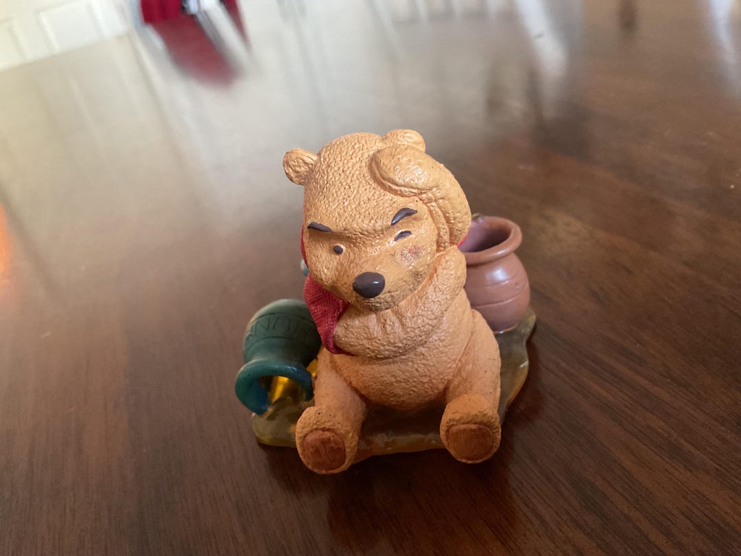 Vintage Disney Winie the Pooh even Thinking Makes Me Hungry Figurine ...