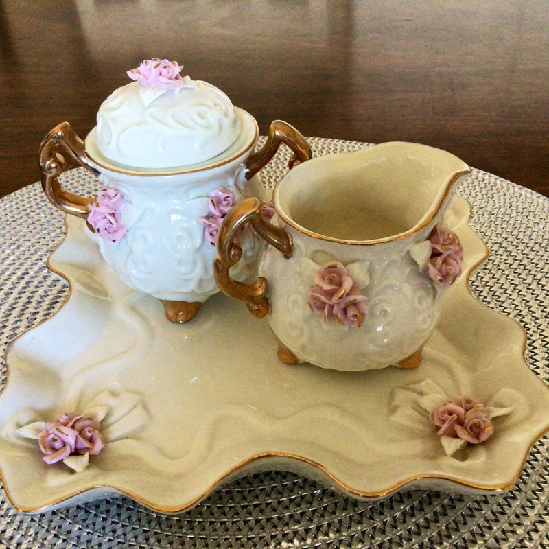 Creamer Sugar Set - Etsy