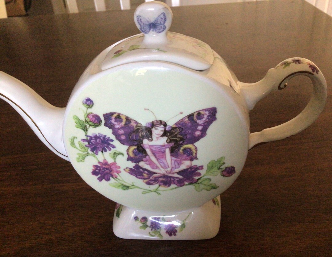 Porcelain Staffordshire Teapot Crown Royal Teapot Rare - Etsy