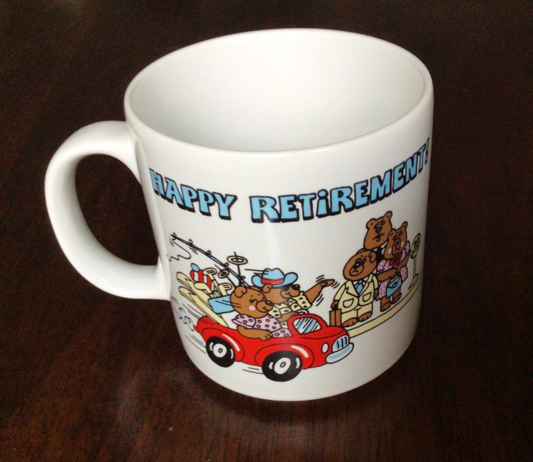 Happy Retirement Cup, Happy Retirement Mug, Retirement Gift, Gift for ...