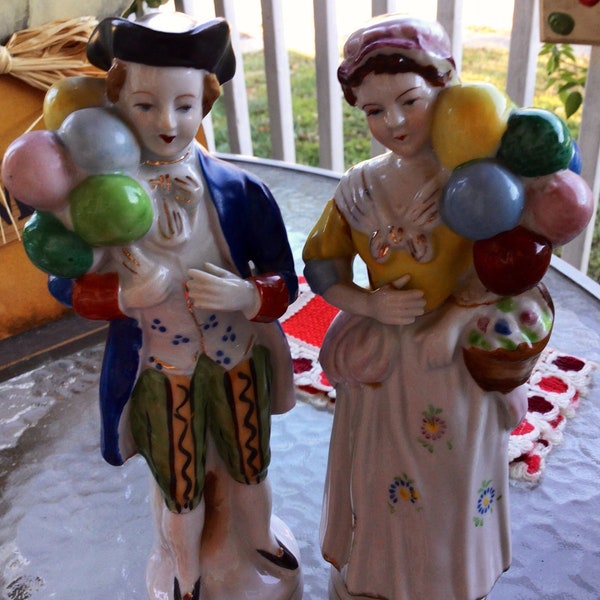 Balloon Woman Figurine - Etsy