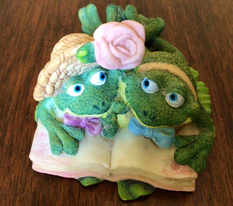 Vintage Frog Figurine Collectible Frog Figurine Garden Frog - Etsy