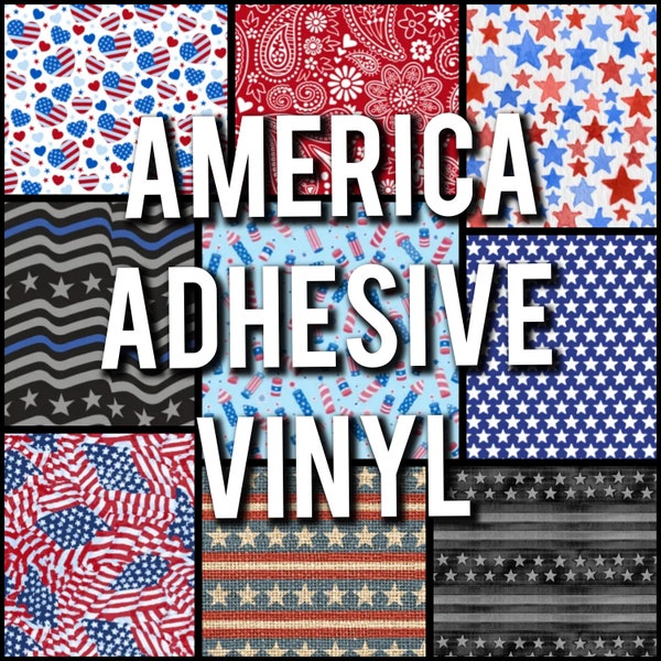 American Flag Permanent Vinyl - Etsy