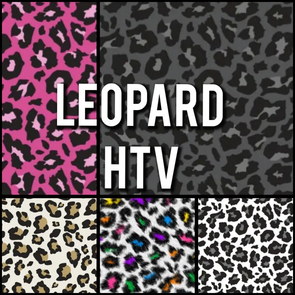 Leopard Print Vinyl - Etsy