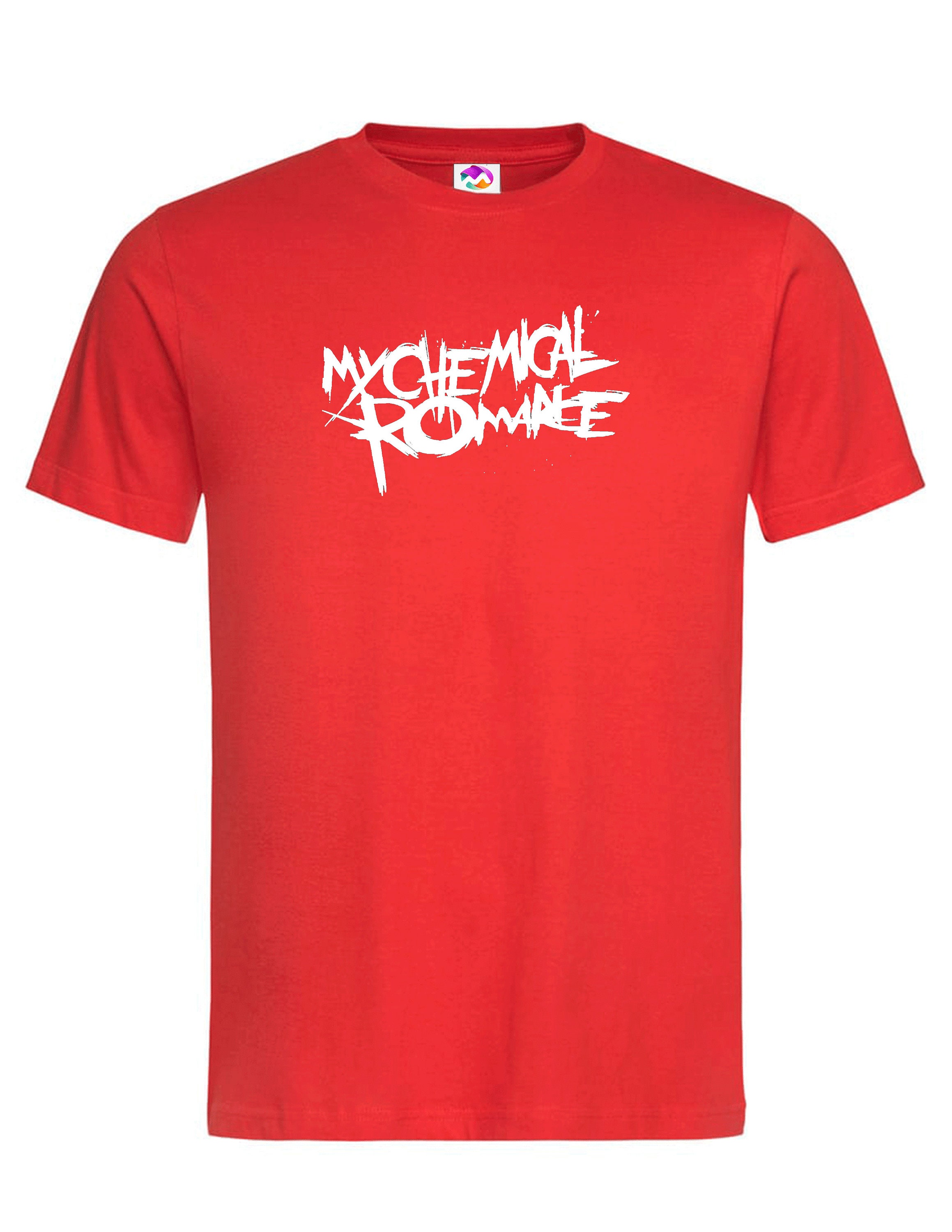 MY Chemical MCR Romance T-shirt Top Tee T-shirt Music Band Rock Punk ...