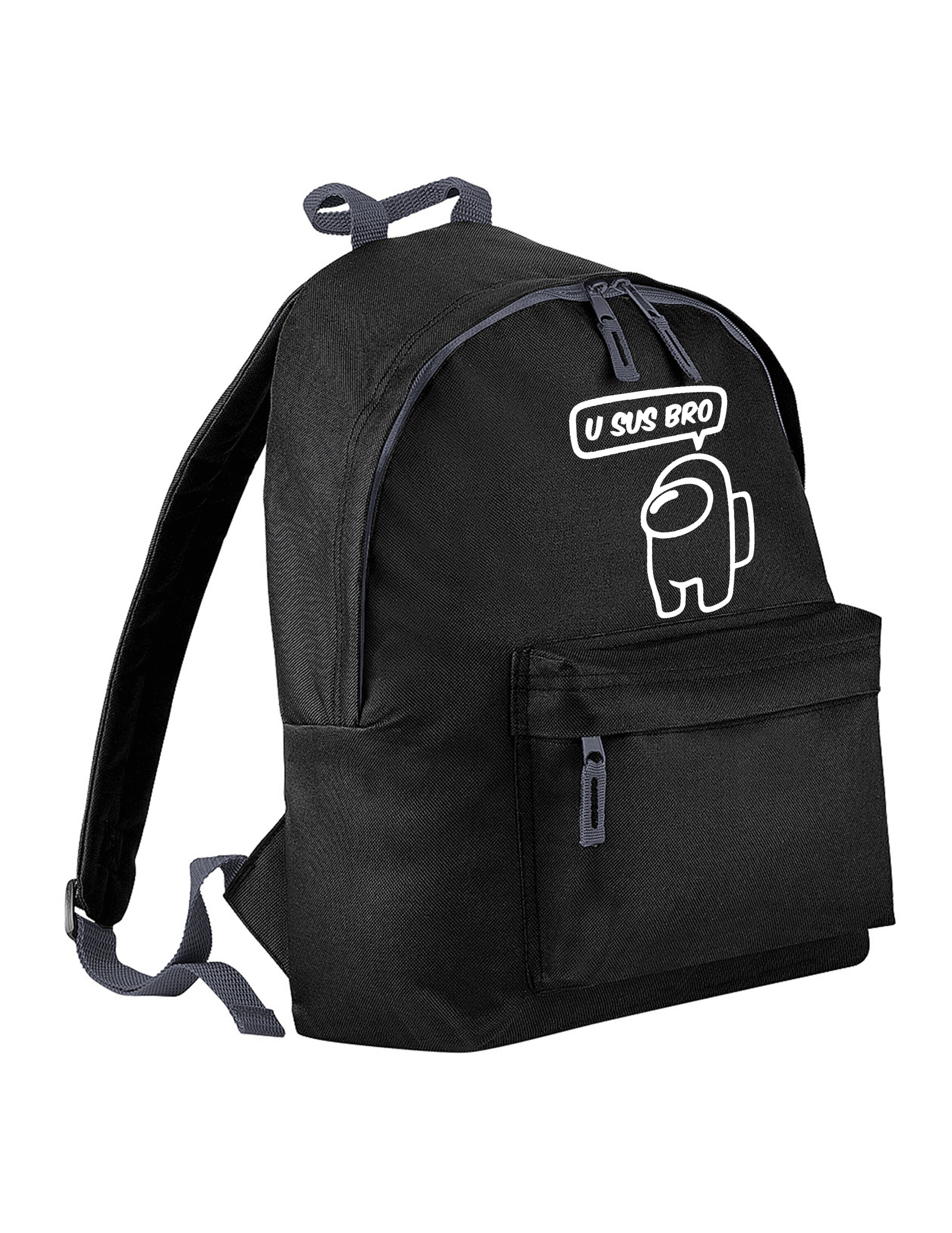 Among Us U Sus Bro Kids Backpack Gaming Gamer Backpack for Kids School ...