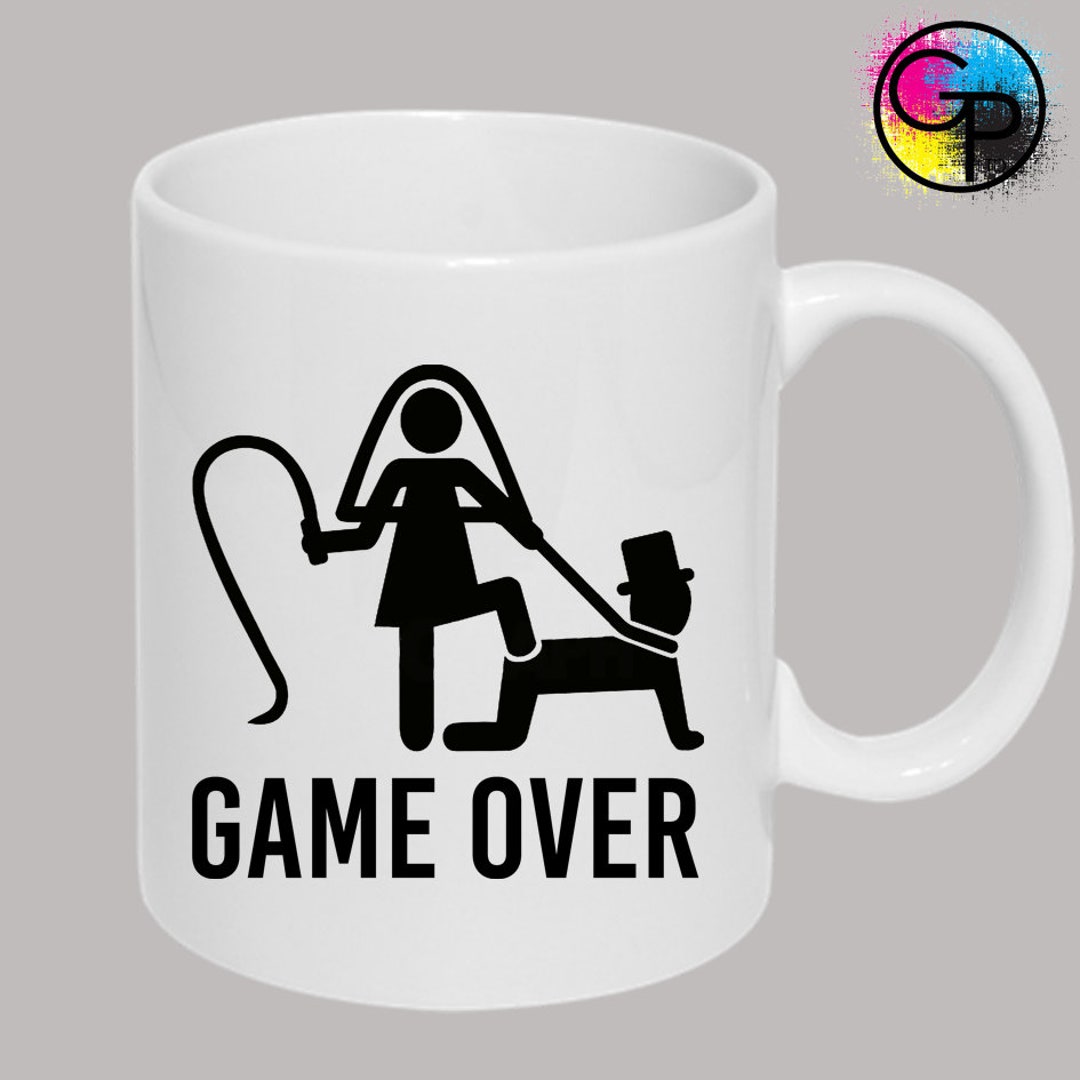 Bride and Groom Game Over Funny Mug Rude Humour Joke Present - Etsy UK