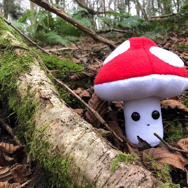 Plush Mushroom - Etsy