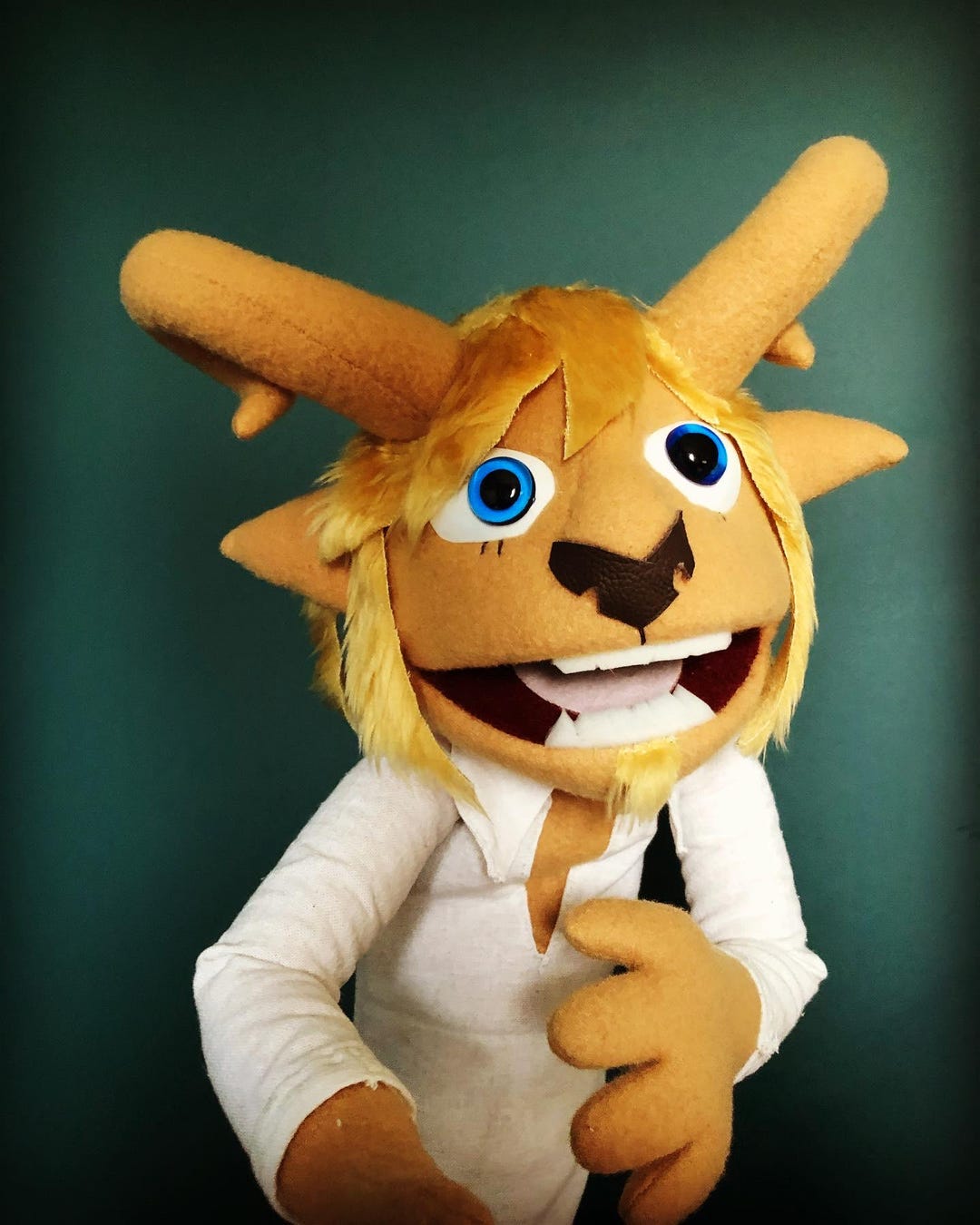 Custom Handmade Portrait Look-alike Puppet Live Hands or Arm Rods - Etsy