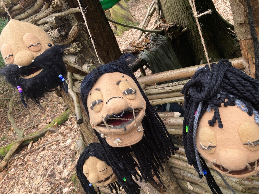 Custom Handmade Shrunken Head Character Puppet Fully Customisable - Etsy