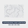 Map Pattern SVG, Topographic Map Patterns, Seamless Digital Paper, Topo ...