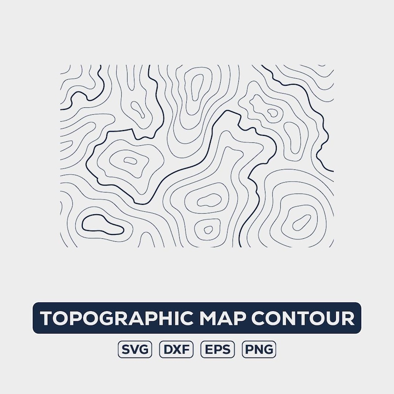 Topography Laser Svg - Etsy UK