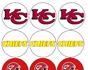 Chiefs Cupcake | Etsy
