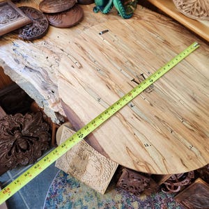 Compass Carved in Ambrosia Maple Slab - Etsy