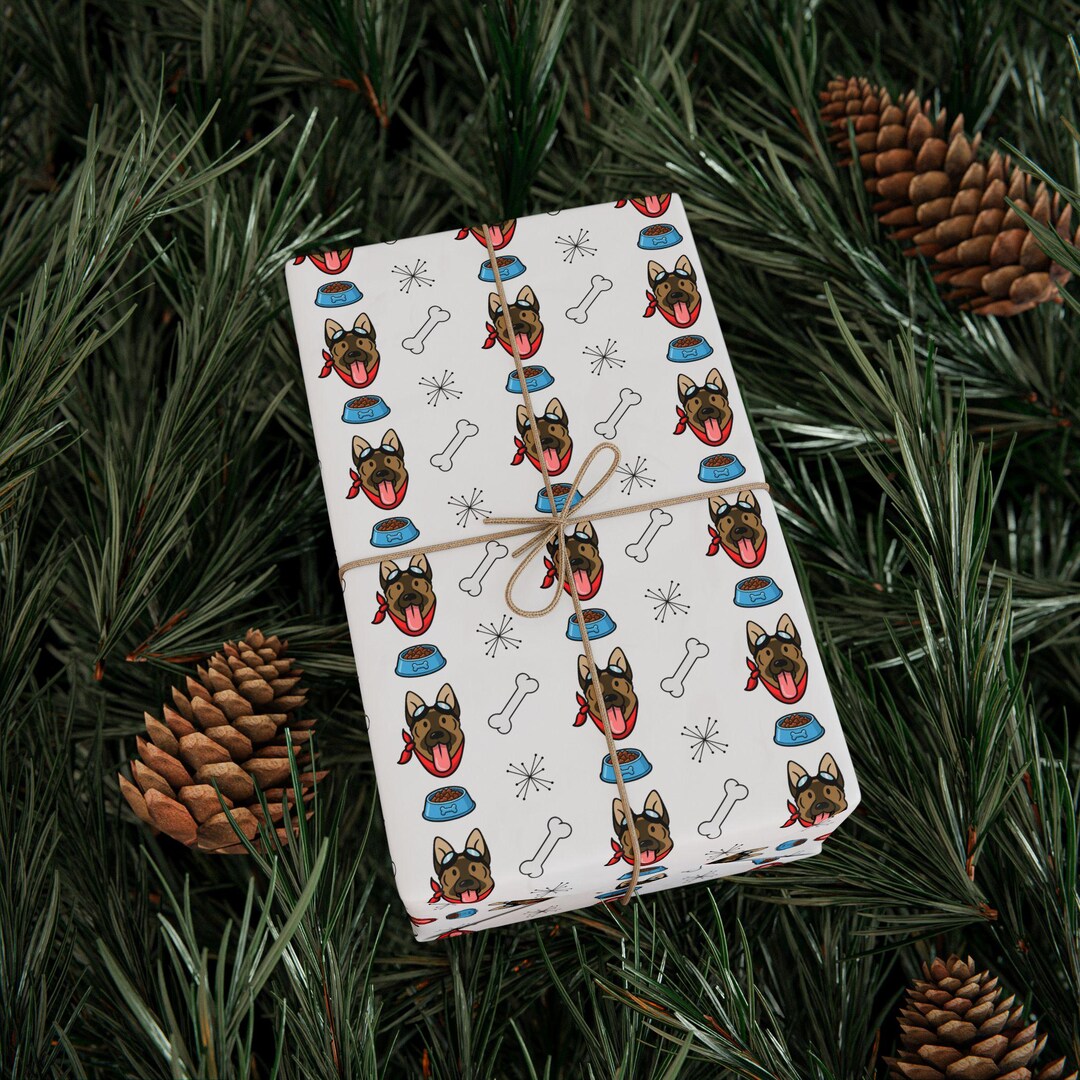 Dogmeat Fallout Gift Wrap Paper | Retro Fallout Gaming Wrapping Paper ...
