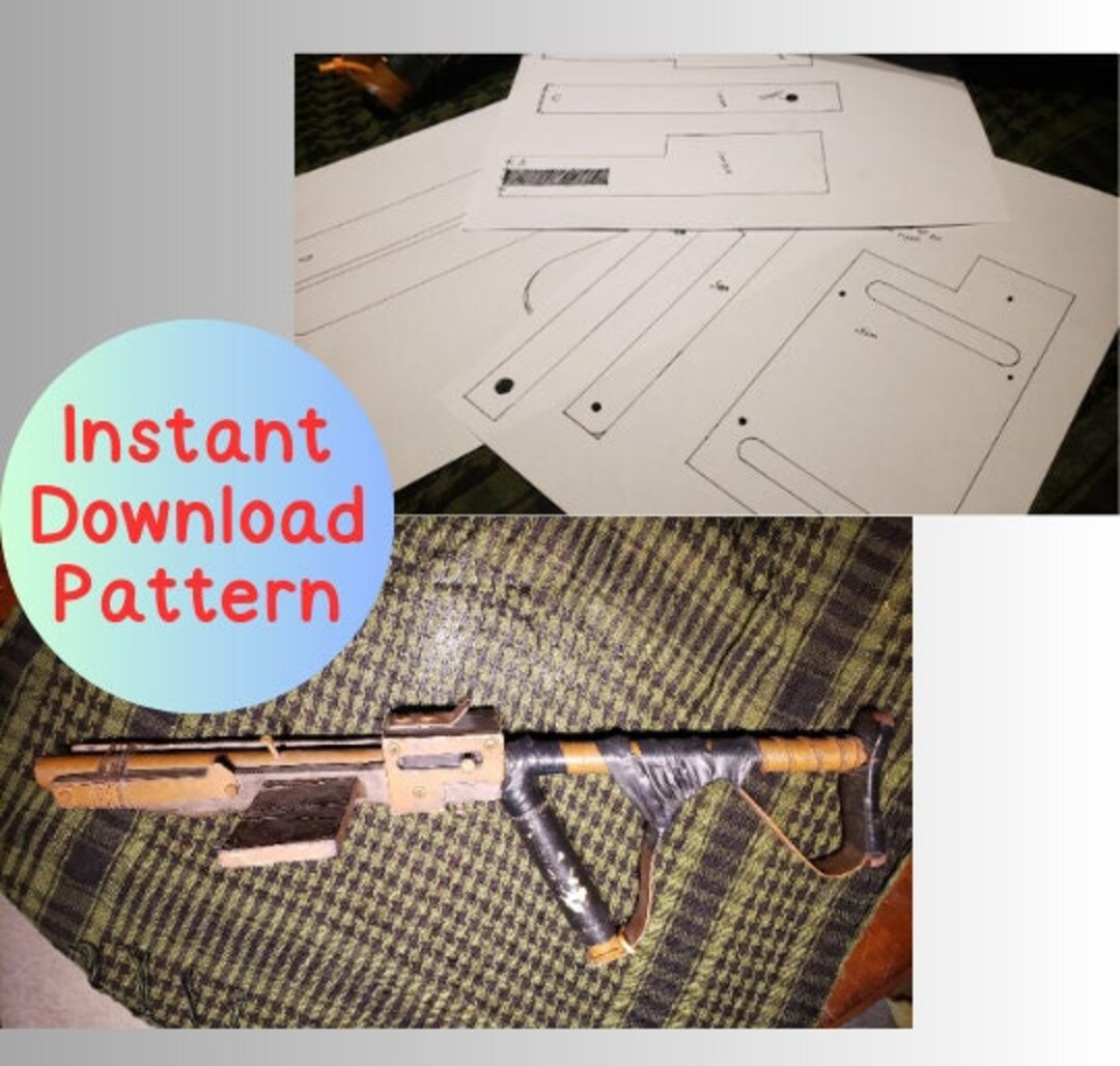 Paper Gun Templates Download