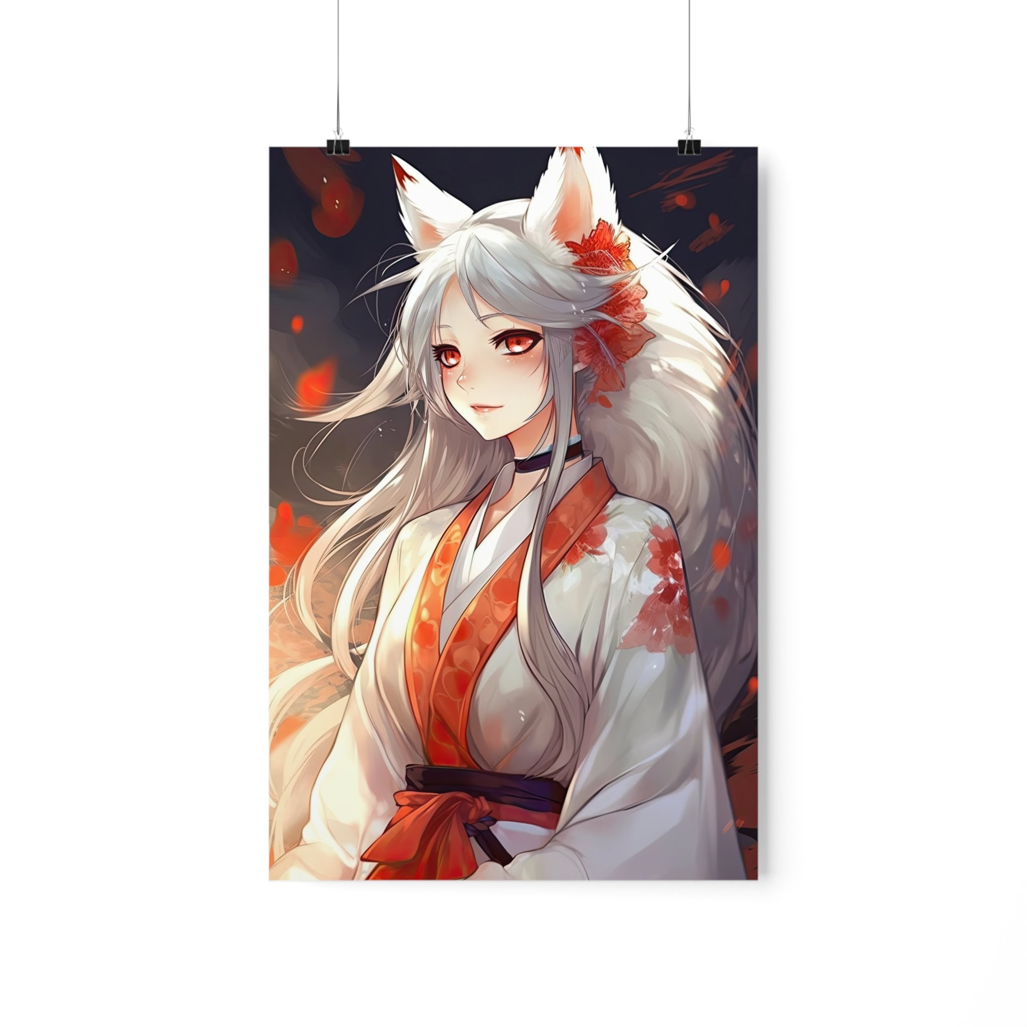 Nine Tailed Fox Anime Girl