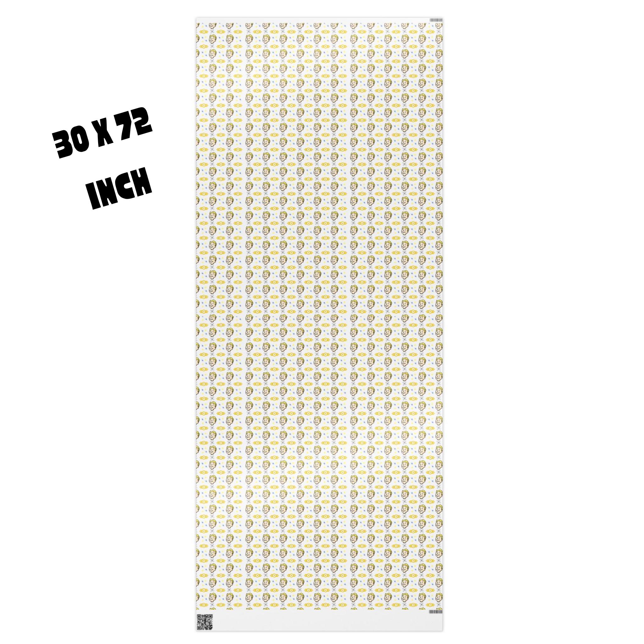 Vault Boy Fallout Gift Wrap Paper | Retro Fallout Gaming Wrapping Paper ...
