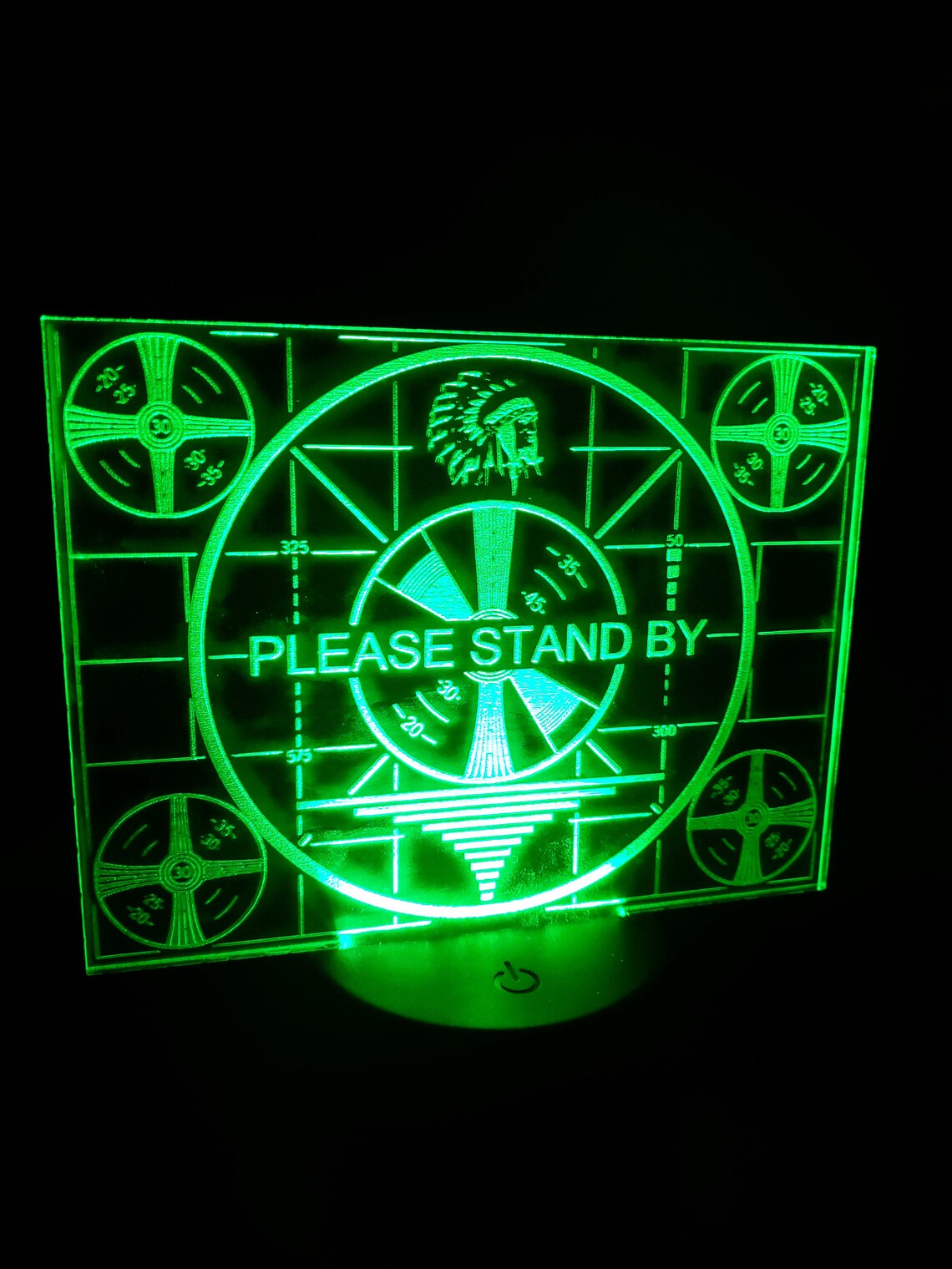 Fallout Please Stand by Acrylic Light | Etsy