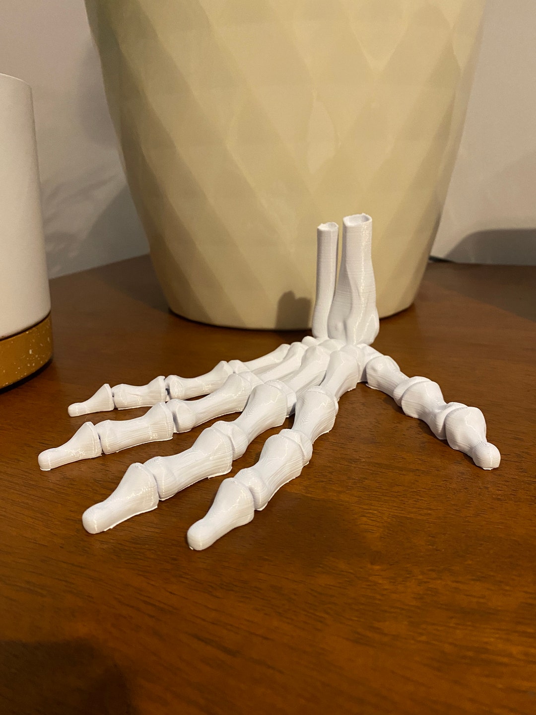 Articulated Skeleton Hand - 3D Printed Halloween Decoration - Etsy UK
