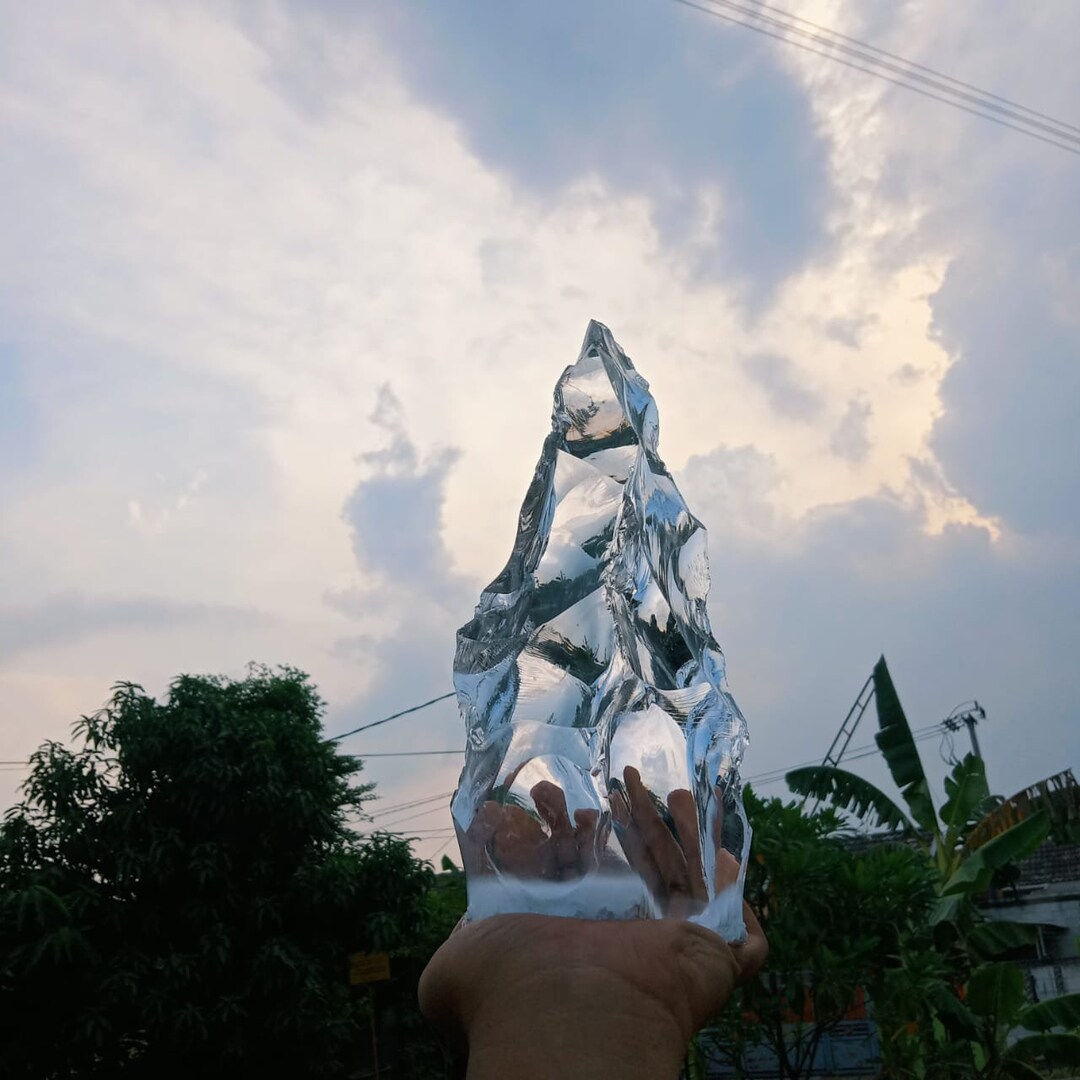 1753 Gram of Rough Altar Andara Crystal White Clear Diamond Full Energy ...